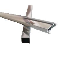 China 6061 T5 Mirror Polished Anodized Aluminum Extrusion Customized for sale