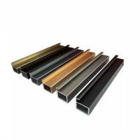 China 6063 6061 Aluminum Curtain Wall Profile Mill Finish for sale