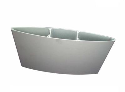 China Powder Coating Aluminum Louver Profile for sale