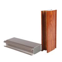 China Electrophoresis Aluminum Window Door Profile for sale