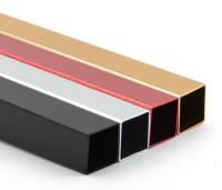 China 6063 Standard Extrusion Profiles Square Rectanglar Aluminum Tubes OEM for sale