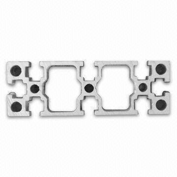 China 6063 Silvery Anodized Aluminum Extrusion Profiles GB/T5237-2004 for sale