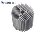 China Silvery Anodized Aluminum Heatsink Extrusion Profiles For Led , Custom Design for sale