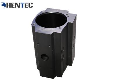 China 6063- T5 Silvery Black Cylinder Shell Industrial Aluminum Profile With Longlife for sale