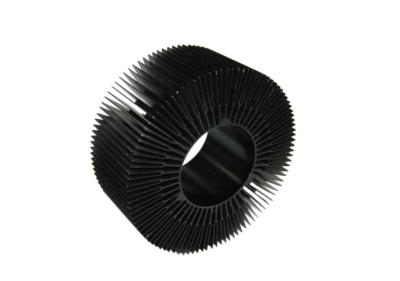 China 6005 Custom Made LED Round Extruded Aluminum Heatsink for sale