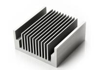 China Anodized 6005 Aluminum Heatsink Extrusion Profiles With Punching / Drilling for sale