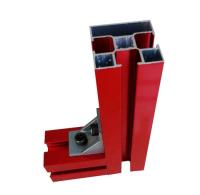 China Powder Painted Aluminum Window Extrusion Profiles 6063-T5 / 6060-T5 for sale