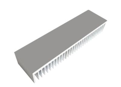China Natural Anodized Radiator Aluminum Heatsink Extrusion Profiles for sale