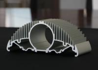 China Large Air Cooling Cnc Machining Aluminium Heatsink Extrusion for sale