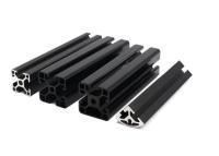 China T6 Temper Aluminium Profile System 40X40 Slot Anodized Milling Bending Cutting for sale