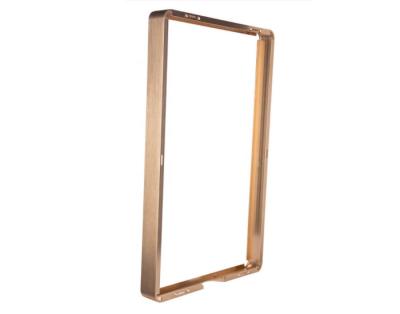 China Anodised Customized Industrial Aluminium Profile TV Frame / Photo Snap Frame for sale
