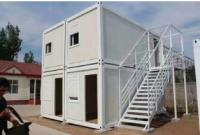 China Prefab Cabin Container Houses Safety Steel Door Simple Modern Frame Cheap Australia Portable Room Outdoor Hotel PVC Ceiling TG for sale
