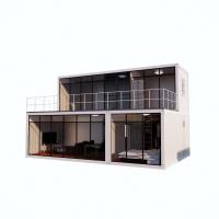 China Flat Pack Light Steel Simple Demountable of Container House  Mobile Home Prefab Mobile House Price for sale