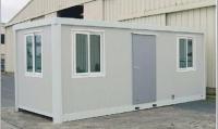 China 20 ft Flat Pack Prefab Container Homes Used As Container Office and Container Accommodation or Portable Cabin for sale