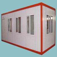 China 20 ft Flat Pack Prefab Container Homes Used As Container Office and Container Accommodation or Portable Cabin for sale