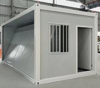 China Ready Made  20ft Portable Folding Container Home Prefabricated Z Type Foldable Container House Prefab Folding House for Sale for sale
