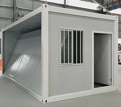 China Ready Made  20ft Portable Folding Container Home Prefabricated Z Type Foldable Container House Prefab Folding House for Sale for sale