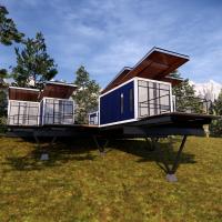 China Dependable Latvia Steel Structure Portable Prefab+Houses for Multipurpose for sale