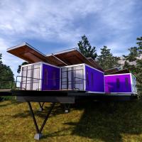 China Dependable Latvia Steel Structure Portable Prefab+Houses for Multipurpose for sale