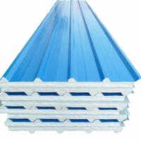 China Top Quality Manufactured Insulation EPS/Rock Prefabricated Roof Sandwich Panels Price for sale