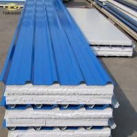 China Roof Turkey Eps/rock Wool Aluminium  Roof Sandwich Panel Price for sale