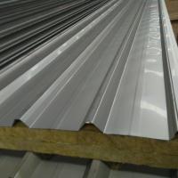 China High Quality Peru Sound Insulation Metal Face Rock Wool Sandwitch Roofing for Roof for sale