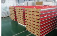China High Quality Peru Sound Insulation Metal Face Rock Wool Sandwitch Roofing for Roof for sale