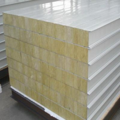 China Most Popular Ireland Firm Green Insul Rock Wool Wall Panel for Warehouse for sale