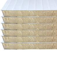 China Most Popular Ireland Firm Green Insul Rock Wool Wall Panel for Warehouse for sale
