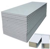 China Cold Room Easy Installation Exterior  Aluminium Fireproof Wall /roof Panel EPS/Rock Sandwich Panels Best Price for sale