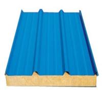 China Color Steel Insulated EPS/Rock Wool Roof Sandwich Panels Price for sale