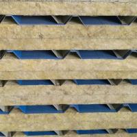 China Color Steel Insulated EPS/Rock Wool Roof Sandwich Panels Price for sale