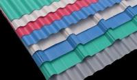 China Corrugated Roofing Sheet Roofing Tiles Top Quality Fire Resistant High Strength Color Coated Steel Plain Roof Tiles Light Weight for sale