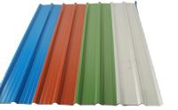 China Corrugated Roofing Sheet Roofing Tiles Top Quality Fire Resistant High Strength Color Coated Steel Plain Roof Tiles Light Weight for sale