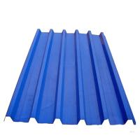 China Corrugated Roofing Sheet Roofing Tiles Top Quality Fire Resistant High Strength Color Coated Steel Plain Roof Tiles Light Weight for sale