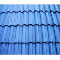 China Corrugated Roofing Sheet Roofing Tiles Top Quality Fire Resistant High Strength Color Coated Steel Plain Roof Tiles Light Weight for sale
