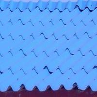 China Corrugated Roofing Sheet Roofing Tiles Top Quality Fire Resistant High Strength Color Coated Steel Plain Roof Tiles Light Weight for sale