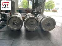 China Alloy Steel Metal Forgings 42CrMo Rough Machined Crane Wheel for sale