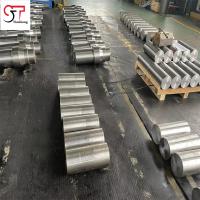 China 20CrMnMo Forged Shaft Alloy Steel Grinding Wheel Drive Shaft Wear Resistant Heat Treated for sale