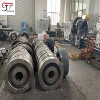 China Forged Crane Wheel For Industrial Cranes Handling Equipment Custom Forged Wheels for sale