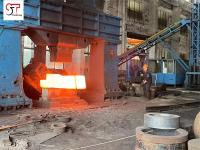 China Blast Furnace Carbon Steel Forging Mild Steel Q345 For Bell Gear Ball Mill Gear for sale