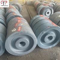 China ISO Forgings Crane Rail Wheels Heavy Duty Crane Wheel Open Die Press Forging for sale