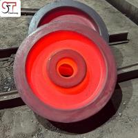 China Alloy Steel Forgings Crane Wheel 42CrMo Open Die Forging For Port Machinery for sale