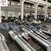 China Hydropower Spindle Forged Shaft 42CrMo4 18CrNiMo7-6 Turbine Main Shafts for sale