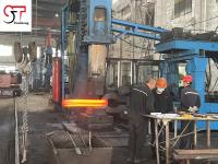 China 40CrNiMo C45 Heavy Steel Forging Precision Cast And Forge Industrial Forging for sale
