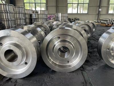 China C35 C45 Carbon Steel Forging Mild Steel Rustproof Forged Components For Transmission Shaft for sale
