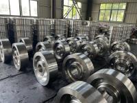 China 42CrMo Port Machine Die Forging Open Die Forged Precision Forged Wheels ZPMC 35# for sale