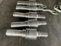 China ISO9001 Certified Carbon Steel Drive Shaft and Output Gear Shaft Forgings for sale