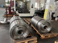 China Heat Treated Free Forged 0.1T Crane Wheel Hub For Heavy Duty Industrial for sale