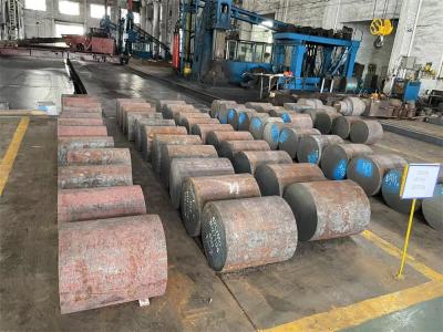 China Hollow Bored Steel Forging Blank for Rotary Equipment for sale